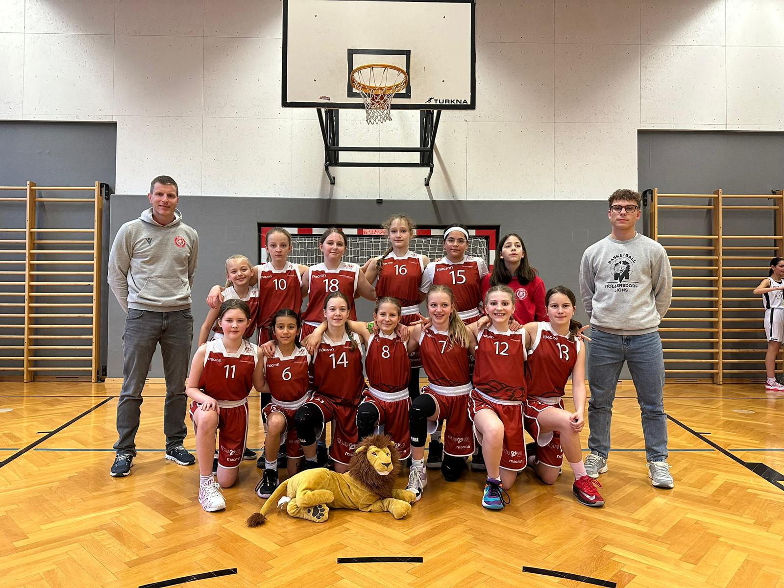 U12 LIONESSES beim Osterturnier 2024 in Wien | druck.at Traiskirchen Lions